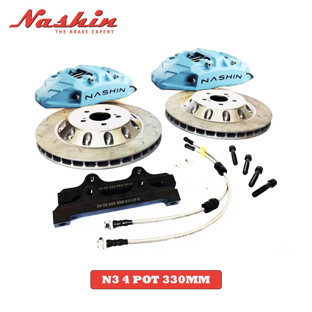 Proton S70 2023+ - Nashin N3 Big 4 Pot Big Brake Kit (330mm) | Shopee ...