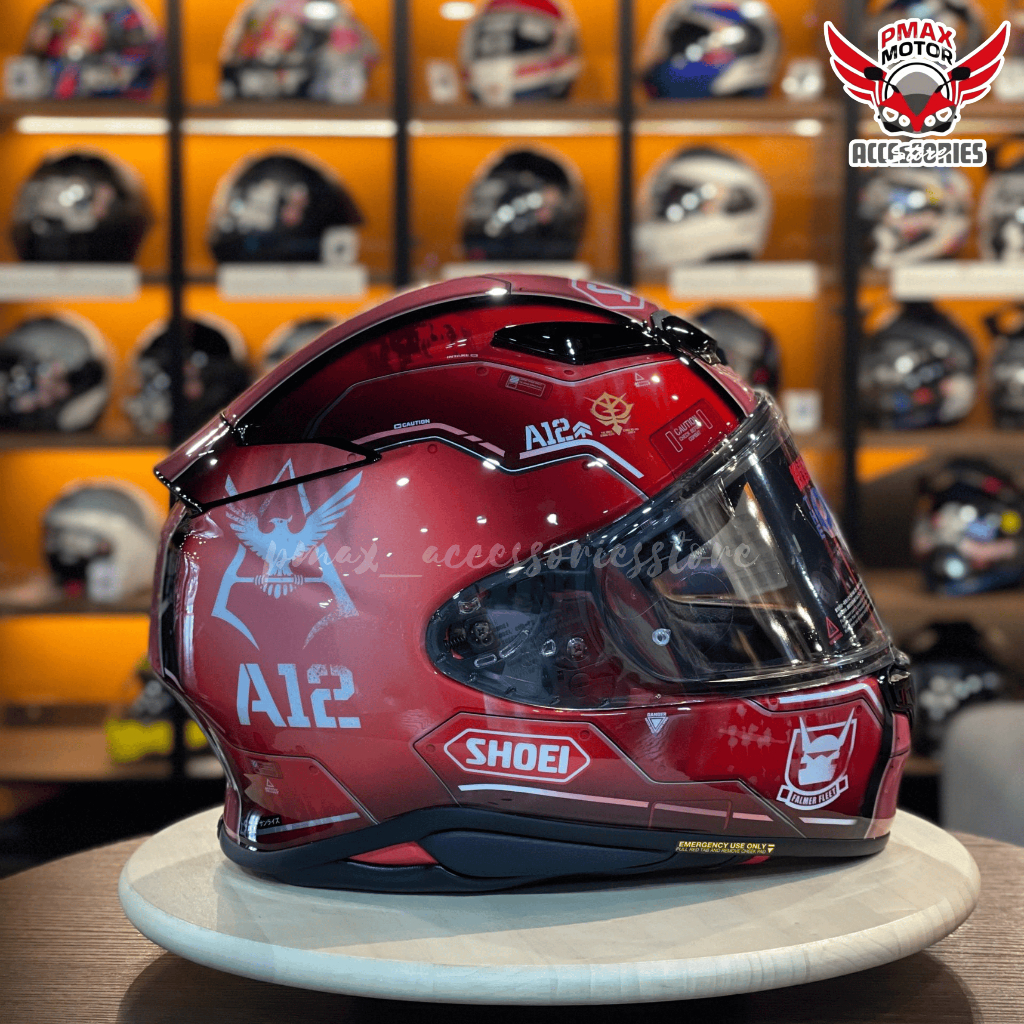 SHOEI NXR2 HELMET MS-06S CHAR'S ZAKU II TC-1 100% ORIGINAL MADE IN ...