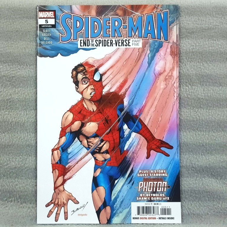 Spider-Man #5 (2022 Marvel Comics) Dan Slott, Mark Bagley (SPIDEYSERIES ...