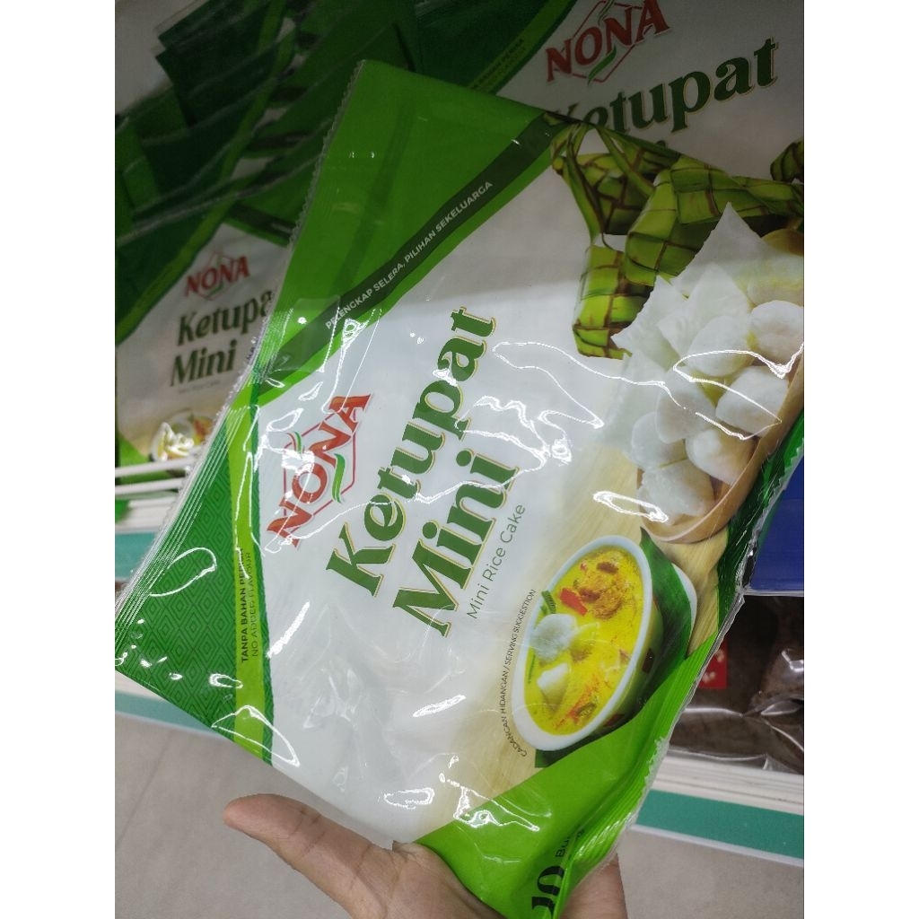 Ketupat Mini Nona 10pcs – Instant Mini Rice Cake / Ketupat Segera Halal ...