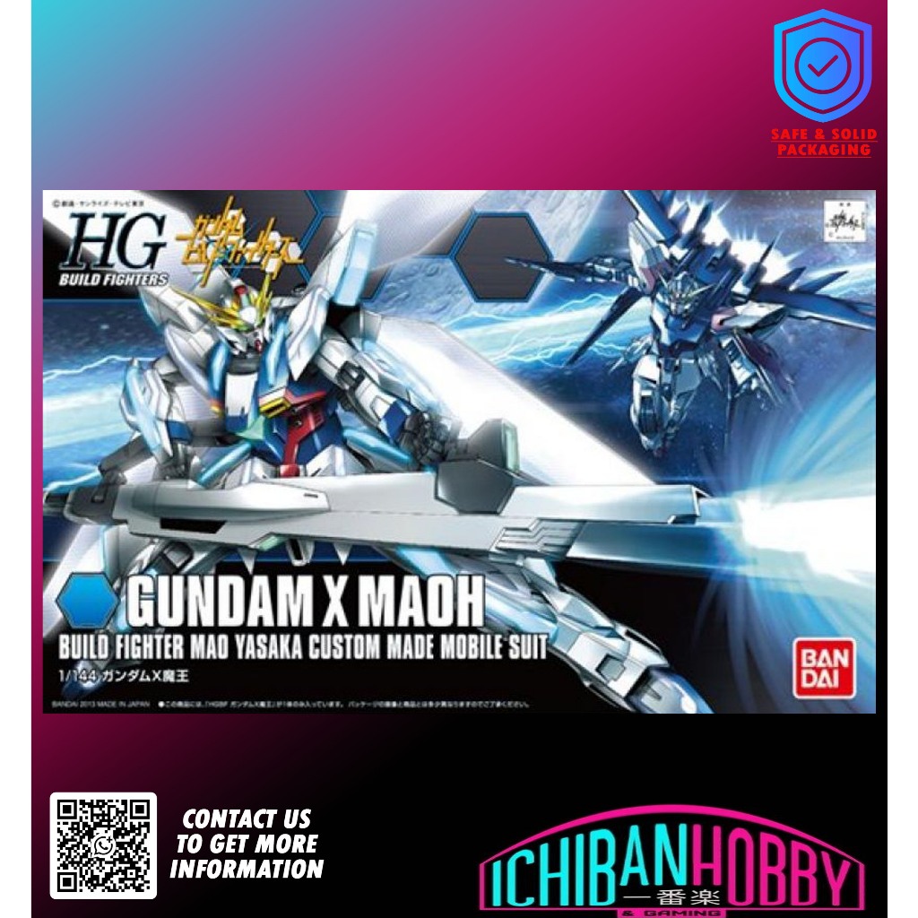(READY STOCK) BANDAI HG 1/144 GUNDAM X MAOH | Shopee Malaysia