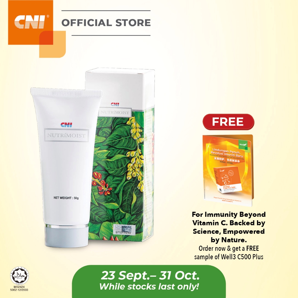 CNI Nutrimoist (50g/120g) - Skin Relief Cream, Heal Wound & Scar ...