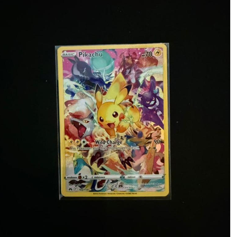 PTCG Pikachu 160/159 Pokemon Crown Zenith | Shopee Malaysia