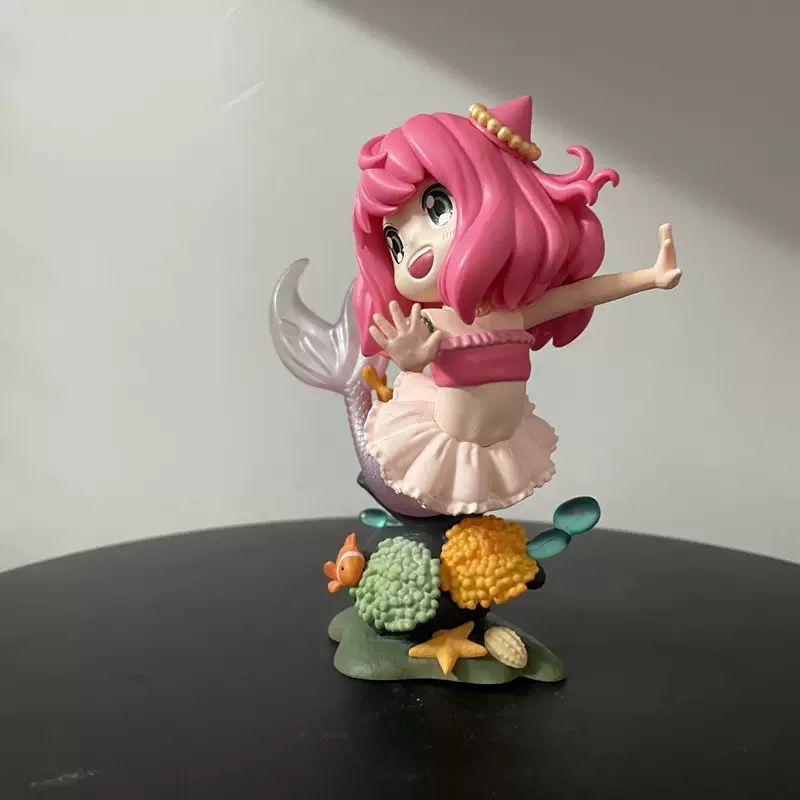 SPY X FAMILY🔥ANYA FORGER COSPLAY MERMAID 15cm🔥ACTION FIGURE TOYS ...