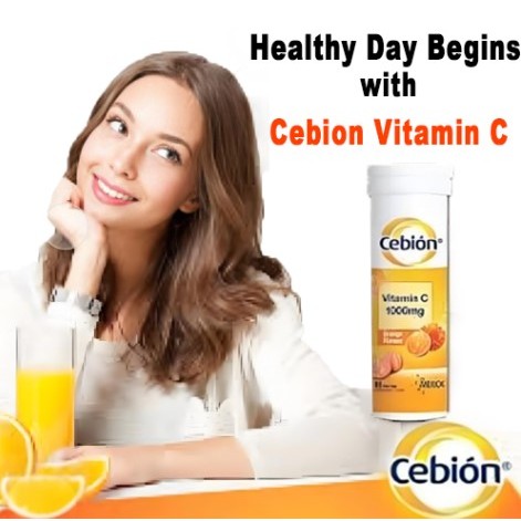 Cebion Vitamin C + Calcium Effervescent 1000MG | Cebion Effervescent ...