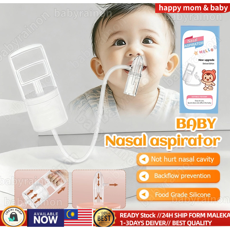 【Safe/NO Pain】Baby Nose Suction | Nose Cleaner | sedut hingus ...