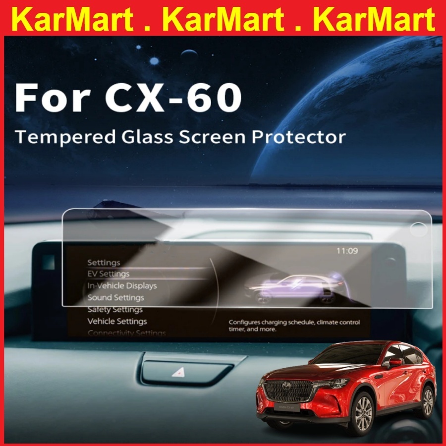 Mazda CX-60 CX60 Infotainment Head Unit Screen Tempered Glass Screen ...