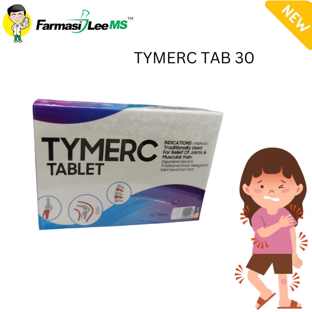 TYMERC TAB 30S (EXP 07/2026) | Shopee Malaysia