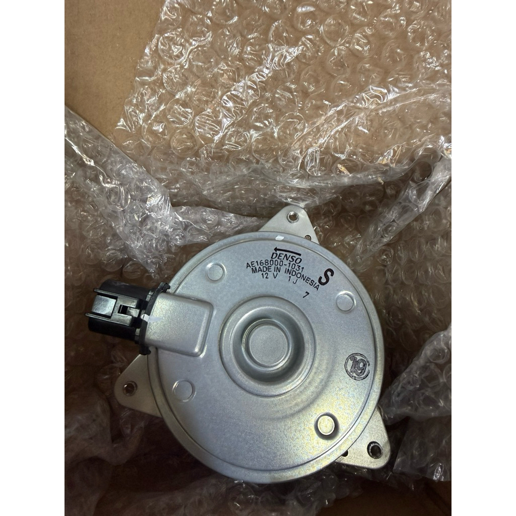 ORIGINAL DENSO Radiator Fan Motor 168000-1030 Axia Bezza Myvi New D20N ...