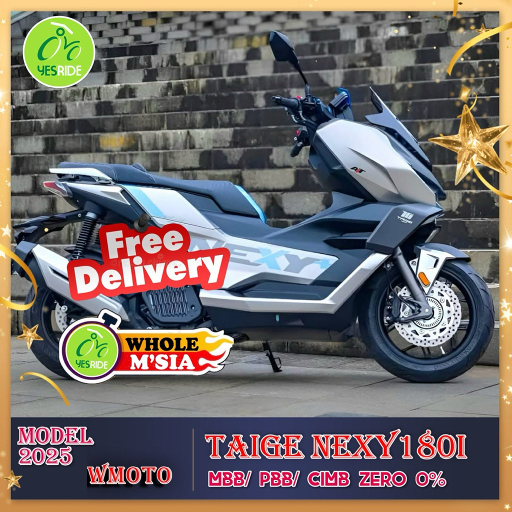 Wmoto Nexy 180 taige new model | Shopee Malaysia