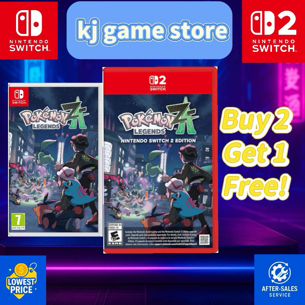 Nintendo Switch / Nintendo Switch 2 Pokemon Legends ZA NS & NS2 ...