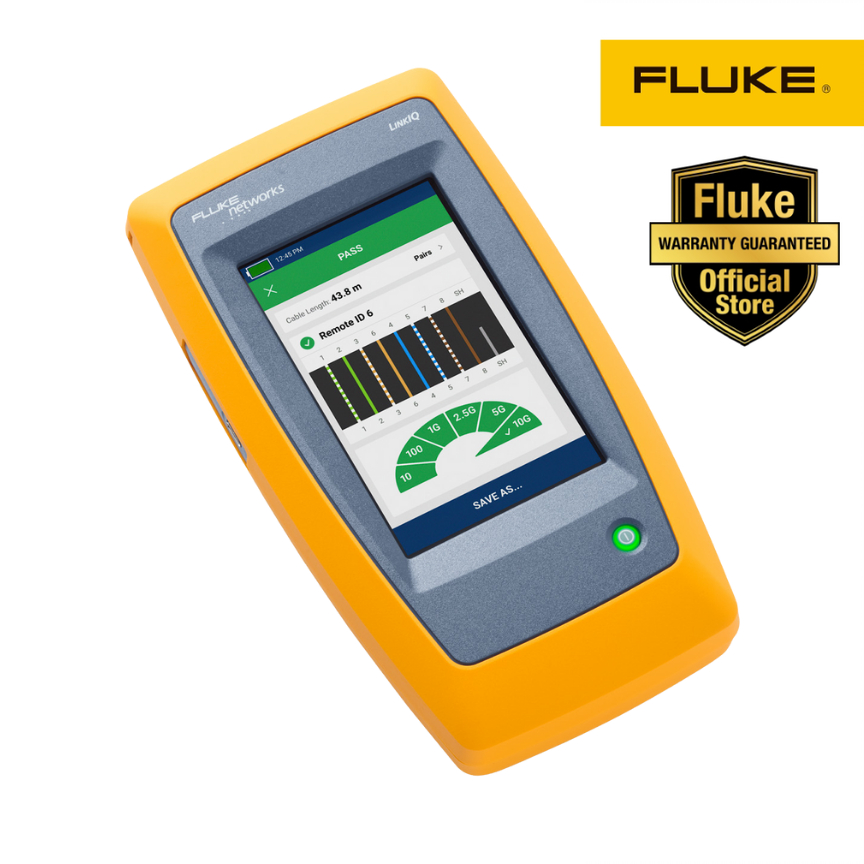 Fluke Networks LinkIQ™ Cable+Network Tester/Penguji Kabel+Rangkaian ...