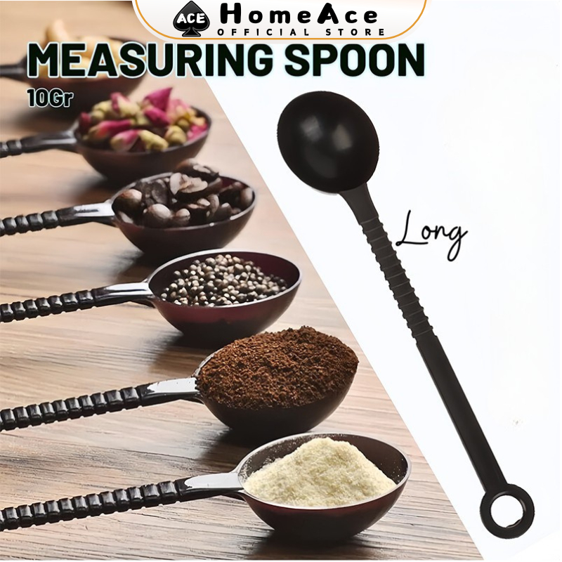 HomeAce 10g Coffee Measuring Spoon Powder Spoon Plastic Milk Tea Powder ...