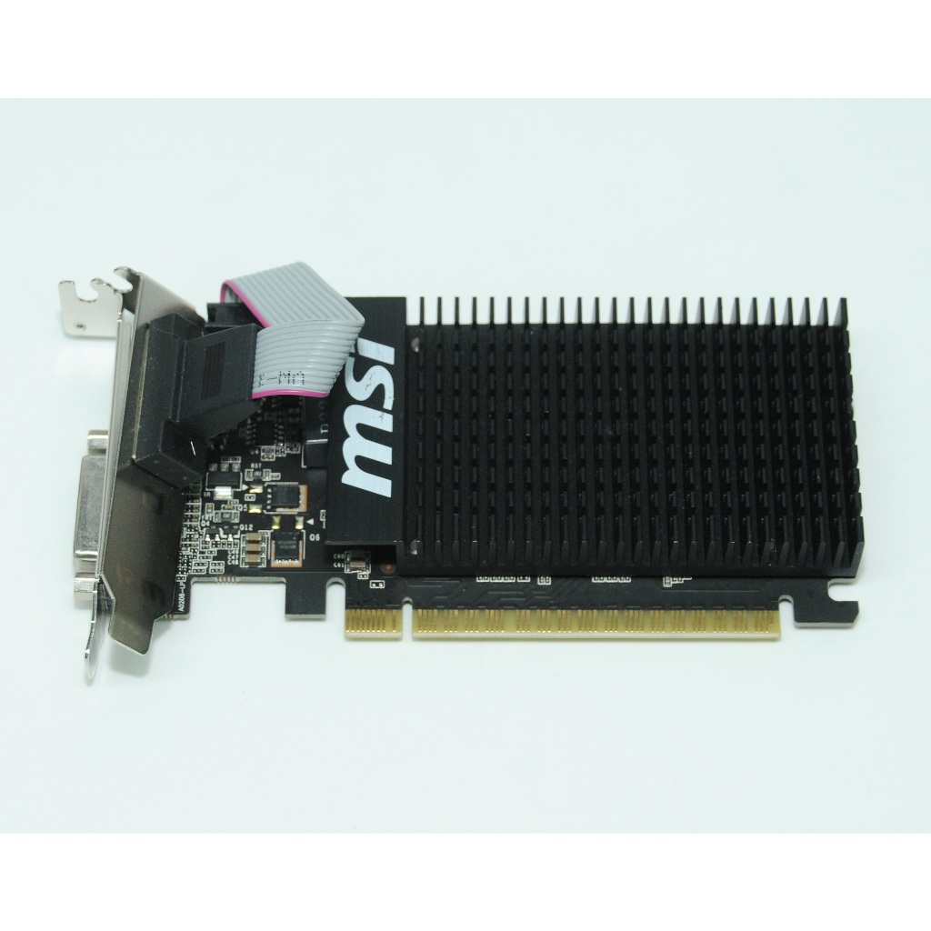 MSI NVIDIA GeForce® GT 710 PCI-E 2GB GDDR3 Low Profile Graphics Card ...