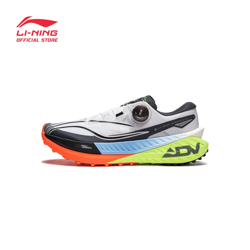 LI-NING DILU PRO TRAIL RUNNING SHOES - WHITE/BLACK - ARNU001-1 | Shopee ...