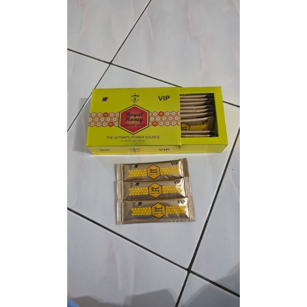 Original Royal Honey Premium Honey mixed with herbal extracts | Shopee ...