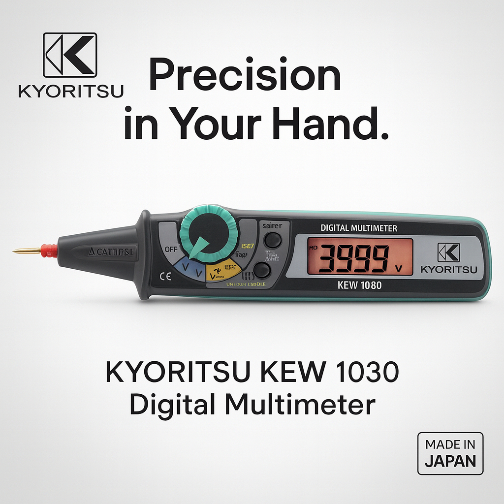 KYORITSU KEW1030 Digital Multimeter Pen Type | High Accuracy Tester ...