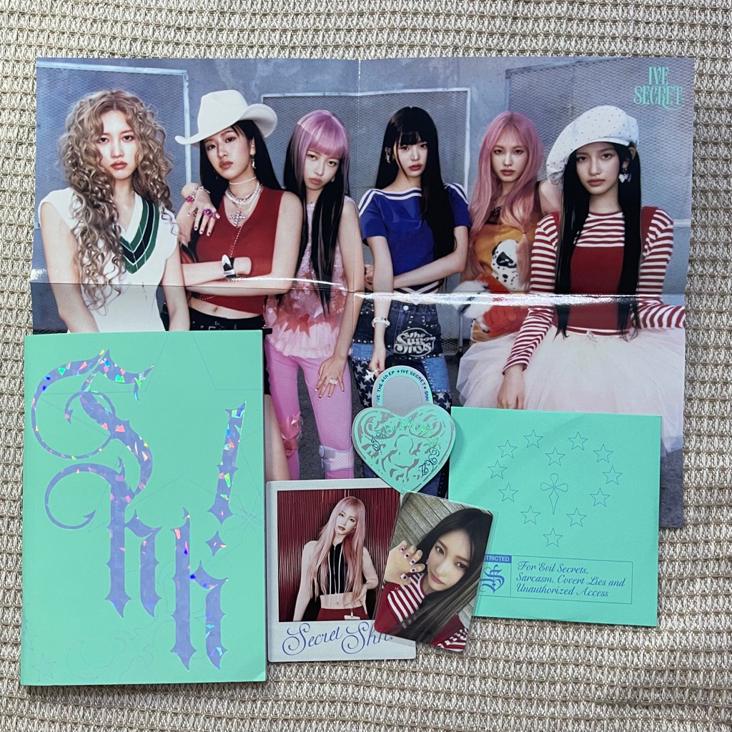 [Read DESCRIPTION]Unsealed Opened Terbuka Album 裸专 Kpop Album Ive ...