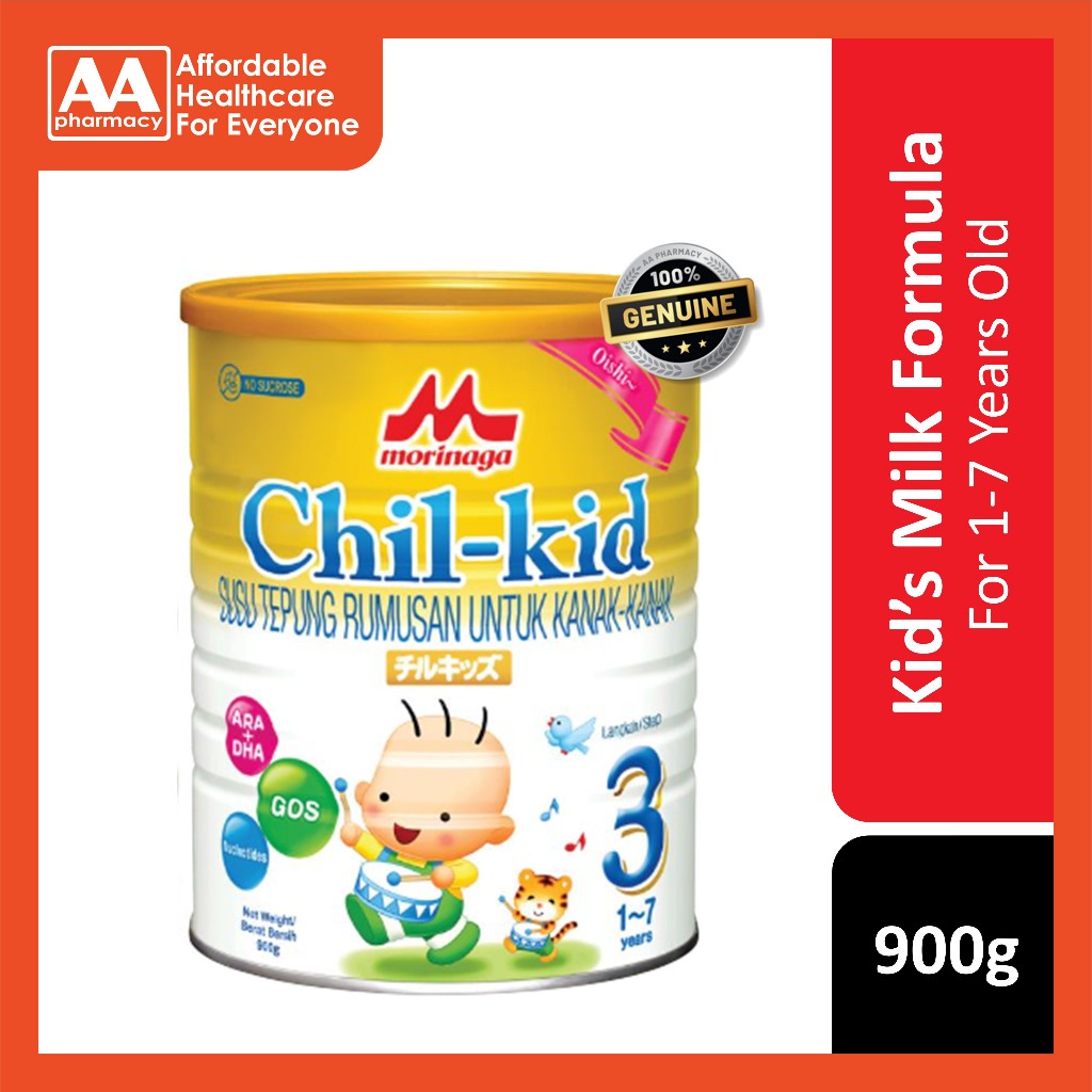 Morinaga Chil-kid Milk Formula Step 3 900g (For Children 1-7 Years ...