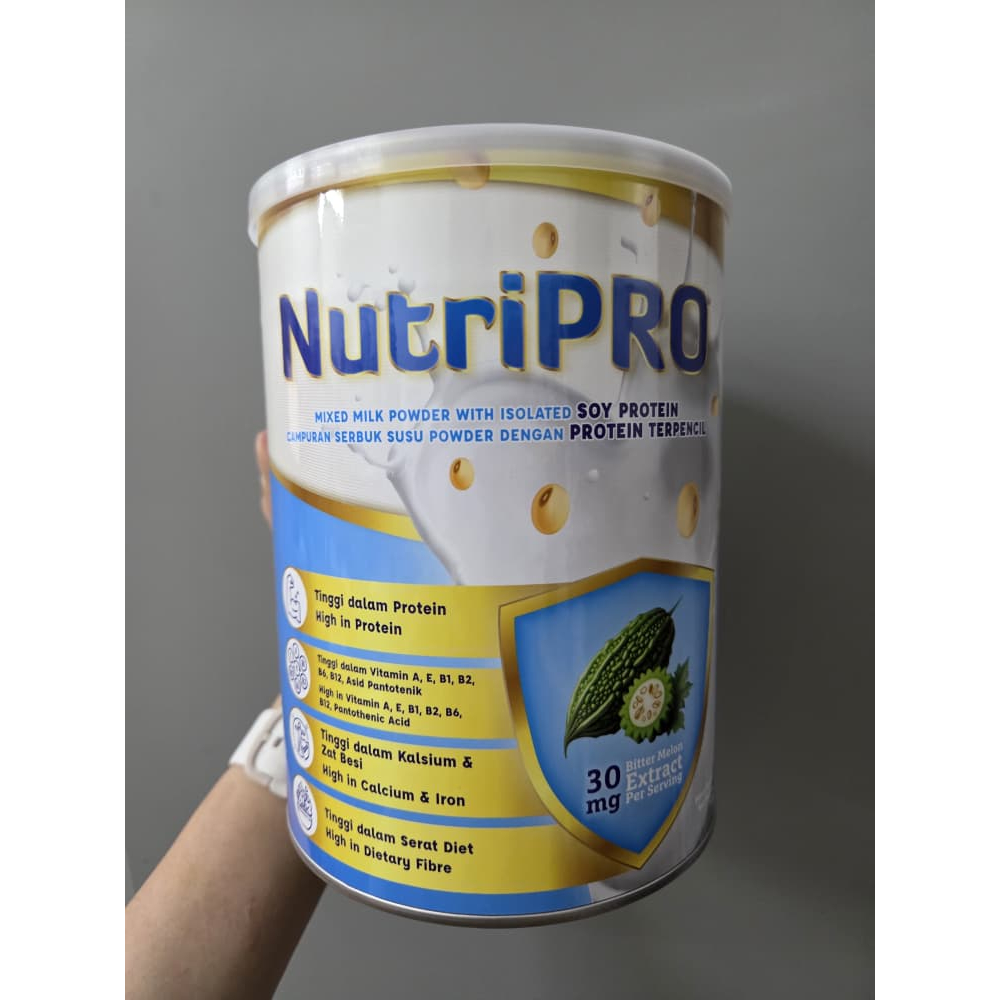 NutriPro Bitter Melon Diabetic Milk 800g | Shopee Malaysia