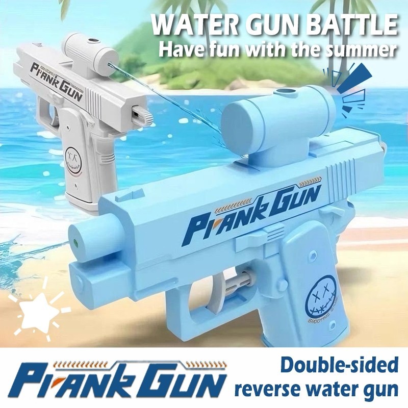 water gun magic water toy double-sided water gun Prank water game ...