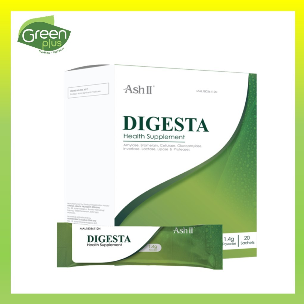 ASH II DIGESTA 1.4g x 20 sachets | Shopee Malaysia