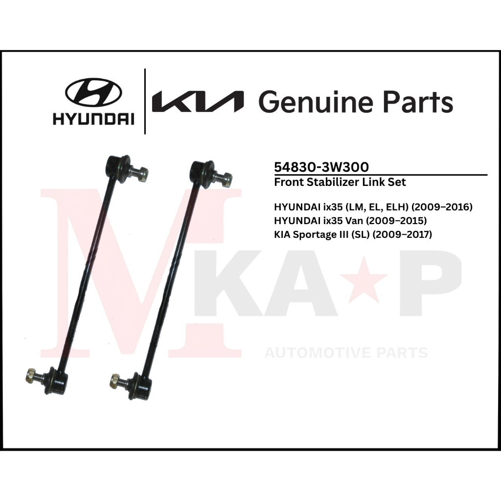 [ORIGINAL] Front Stabilizer Link Fits HYUNDAI ix35, ix35 Van, KIA ...