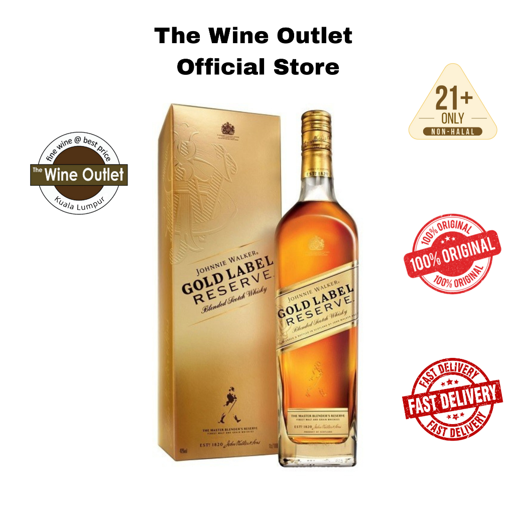 Johnnie Walker Gold Label Reserve Whisky 750 ML | Shopee Malaysia