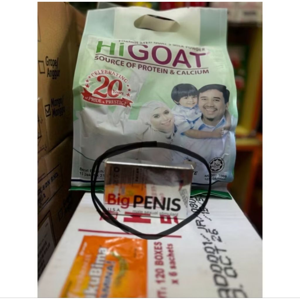 susu hi goat ( ready yg d hadapan susu 1 tin 12pc) | Shopee Malaysia