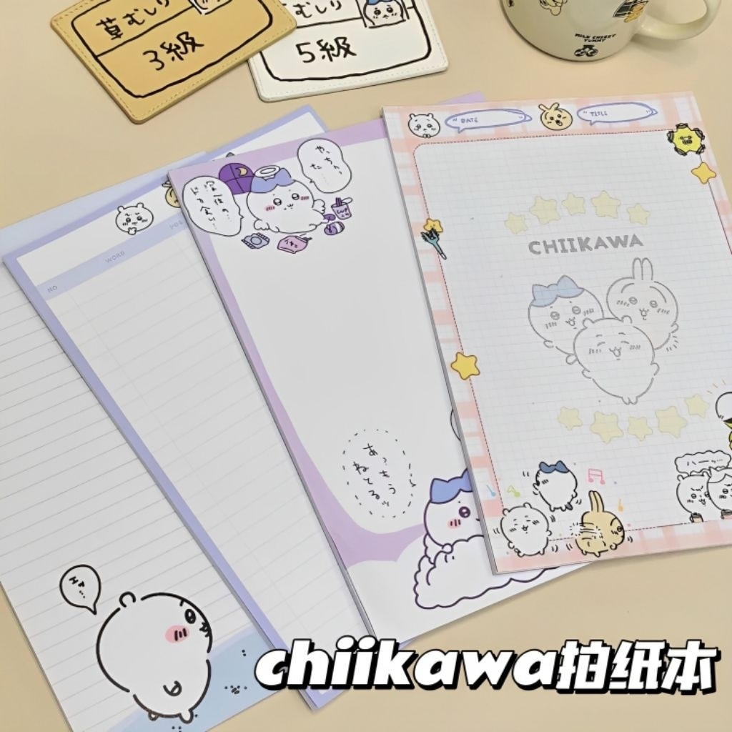 CHIIKAWA 】Anime Chiikawa Designed B5 Student Notepad | Shopee Malaysia