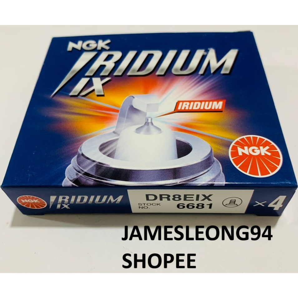 ORIGINAL DR8EIX (6681) NGK IRIDIUM IX SPARK PLUG FERRARI F348 Mondial ...