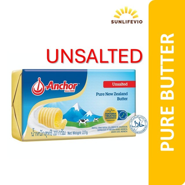 ANCHOR BUTTER UNSALTED | PURE BUTTER UNSALTED 1PC (WITH ICE PACK ...