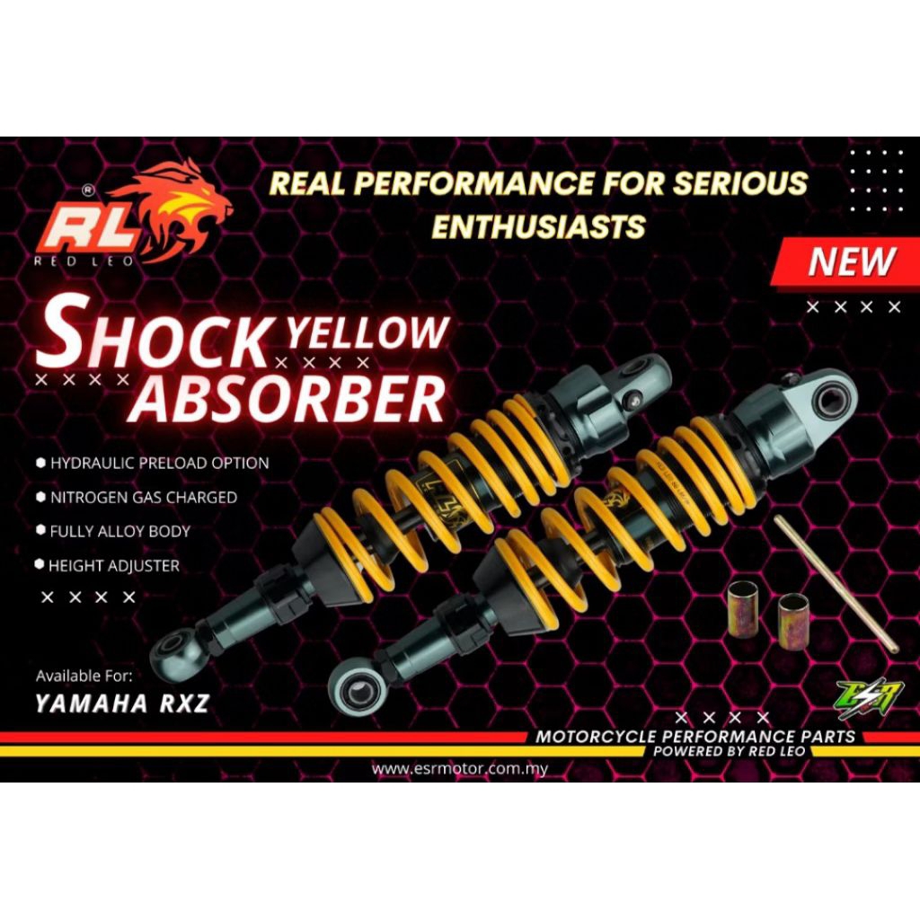 SHOCK ABSORBER RED LEO ESR ORIGINAL | Shopee Malaysia