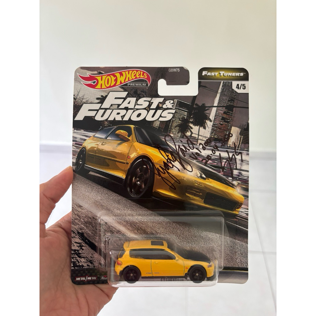 Hot Wheels Fast And Furious Honda Civic EG Yellow FAST TUNERS | Shopee ...