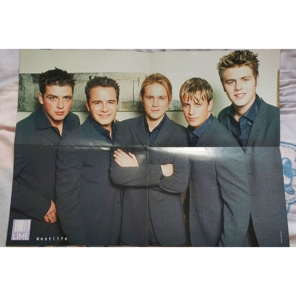 LIME Poster Westlife and Paul A1 (Front and Back) | Shopee Malaysia