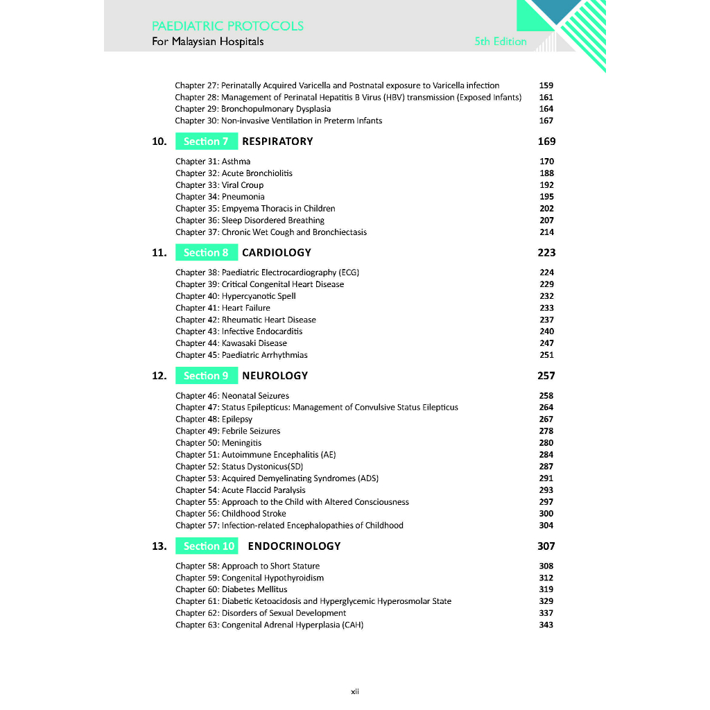 Paediatric Protocols for Malaysian Hospitals #5th Edition | Shopee Malaysia