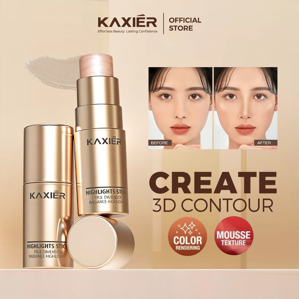 KAXIER Face Highlight & Contour Stick (6g) | Shopee Malaysia