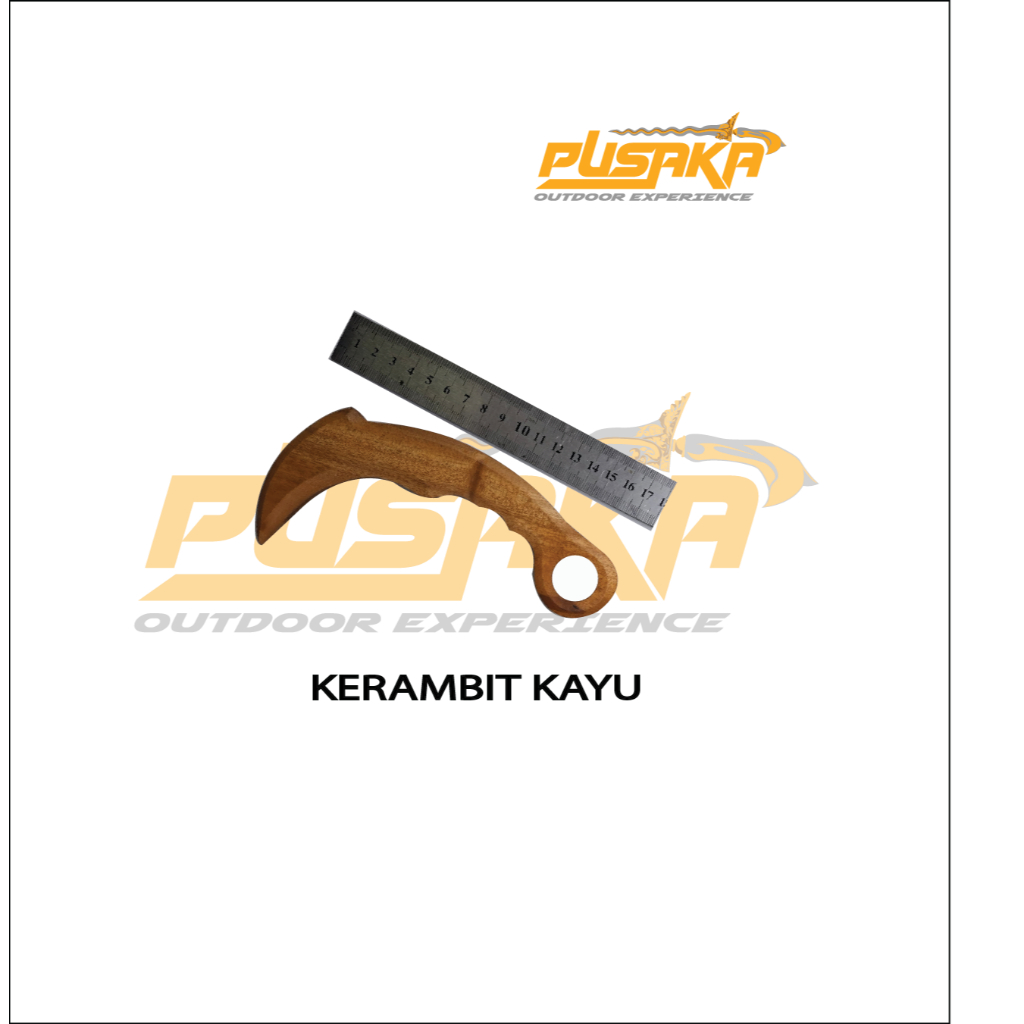 KERAMBIT KAYU LATIHAN COSPLAY PERTANDINGAN | Shopee Malaysia