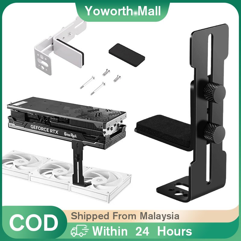 Aluminum Gpu Support Bracket / Adjustable Graphics Card Stand / Brace ...
