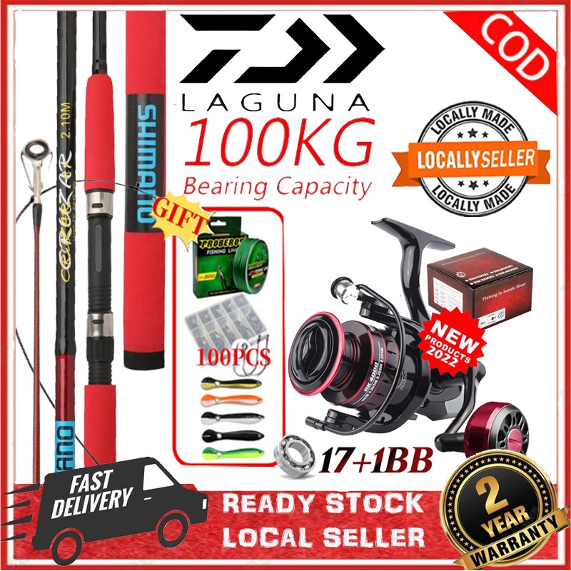 2025 New DAIWA Fishing Rod Set Fishing Reel Fishing Rod Pancing Set ...