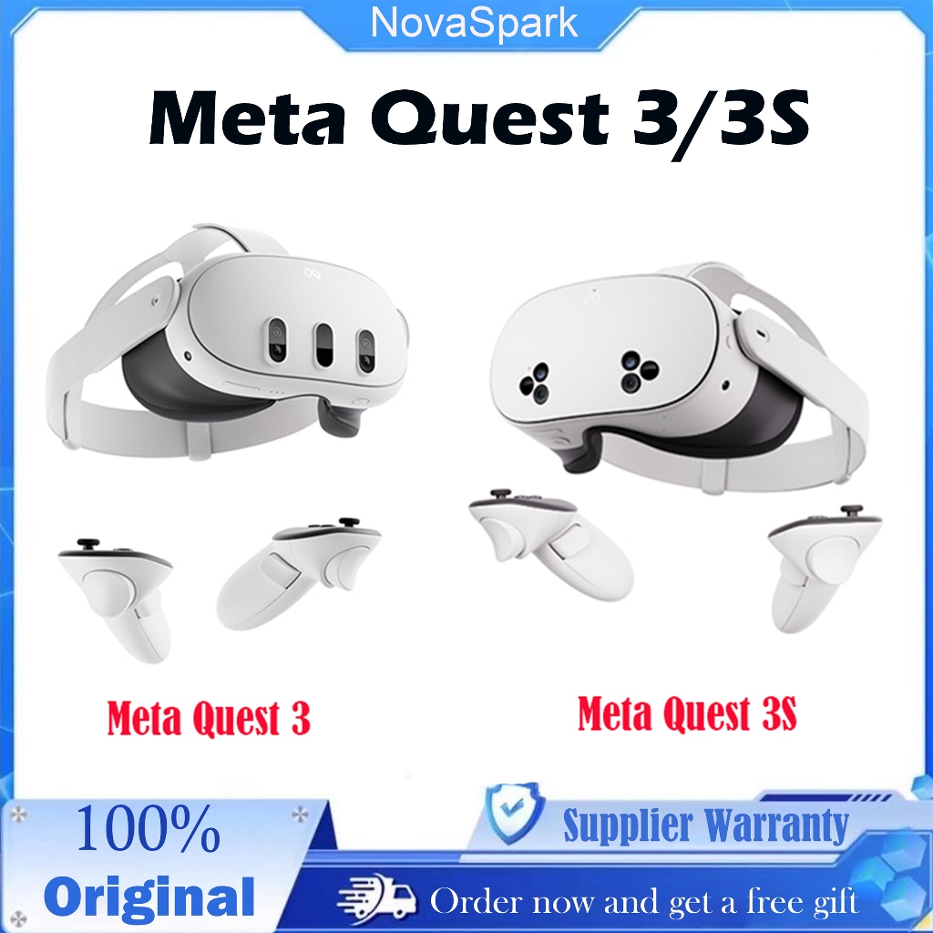 【Ready Stock】Meta Quest 3S/3 | VR Headset Snapdragon XR2 Gen 2 ...