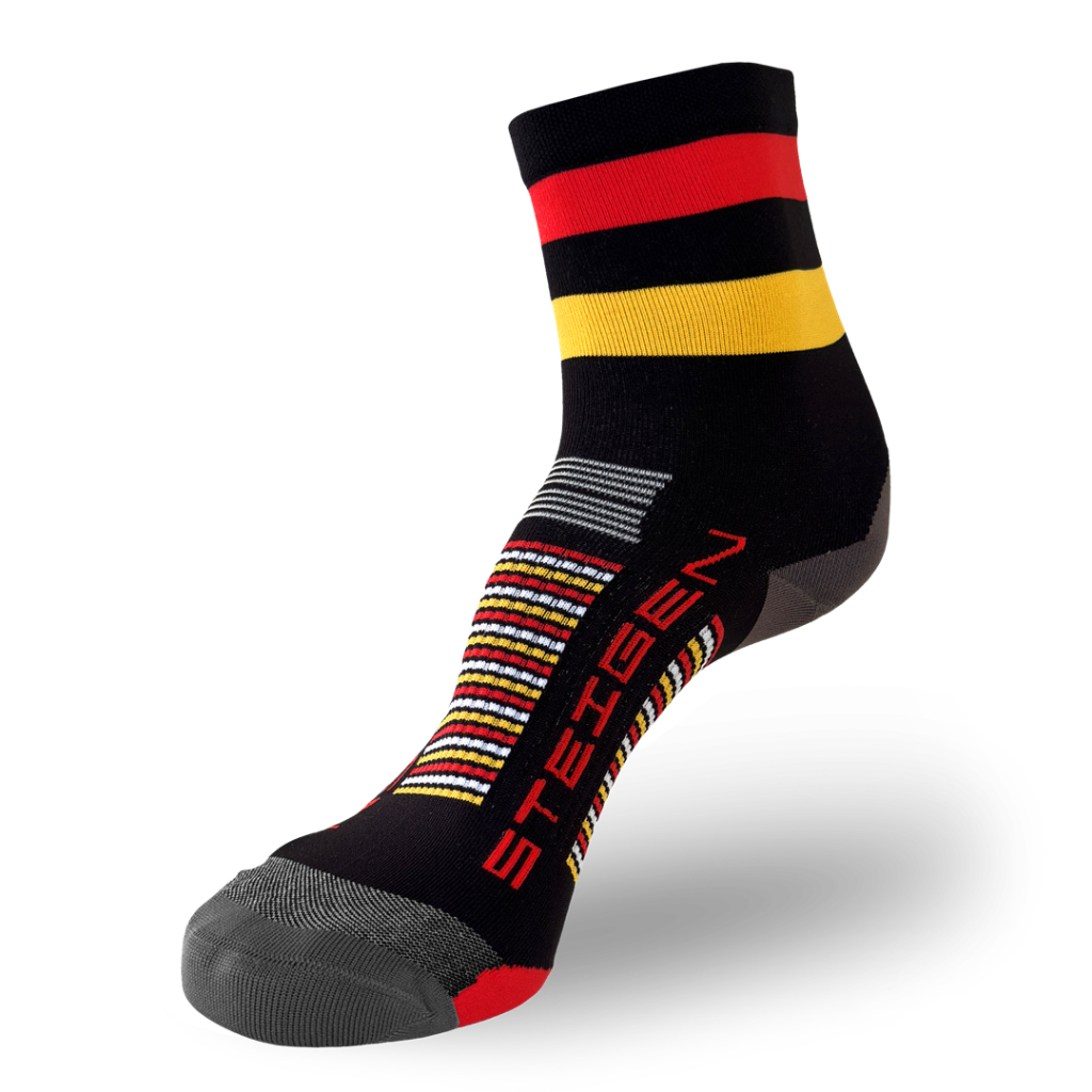Steigen Half Length Black Fort Running Socks | Shopee Malaysia