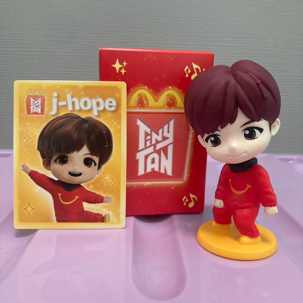 TINY TAN J HOPE Figurine MCD Happy Meal Encore Edition | Shopee Malaysia