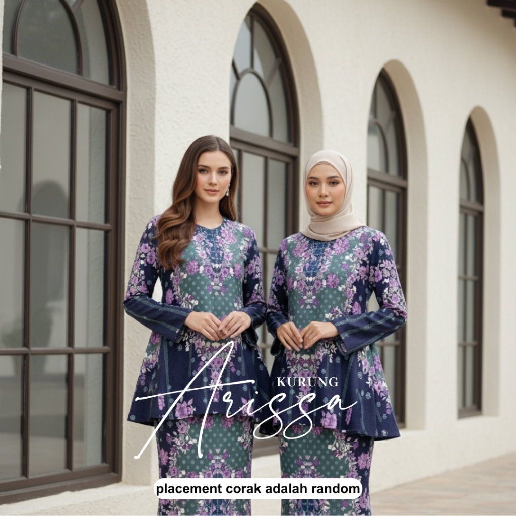 KURUNG ARISSA by Athifa Azzahrah - Baju Kurung Moden Elegant | Kurung ...