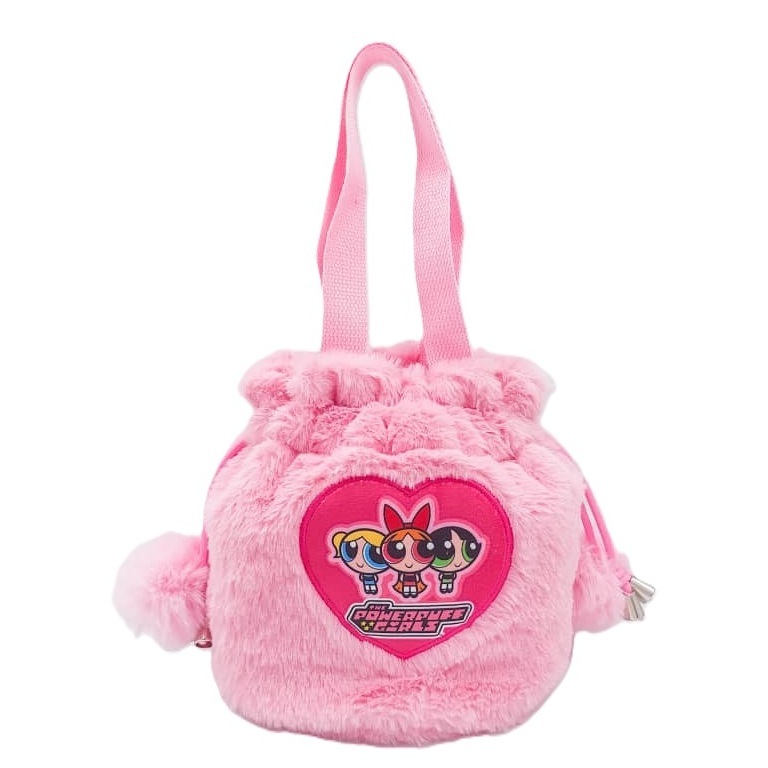 Unilever Powerpuff Girl Fluffy Bucket Bag (Not For Sale) | Shopee Malaysia