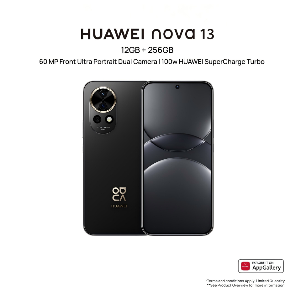 HUAWEI nova 13 (12GB+256GB) 6.7" OLED Flat-edge Screen I 60 MP Front ...