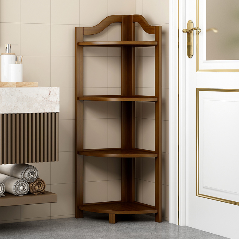 Solid Wood Triangle Cabinet Storage Rack Cabinet Nanzhu Triangle Rack ...