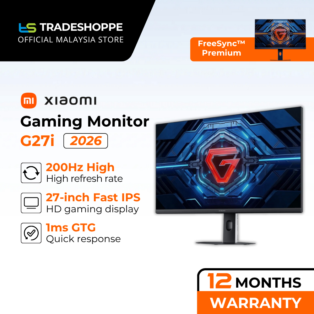 Xiaomi Gaming Monitor G27i 2026 - 27" Fast IPS LCD | 200Hz high refresh ...