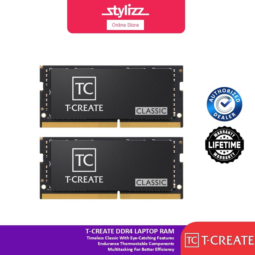 T - CREATE CLASSIC DDR4 LAPTOP(SO-DIMM) RAM - ENDURANCE THERMOSTABLE ...