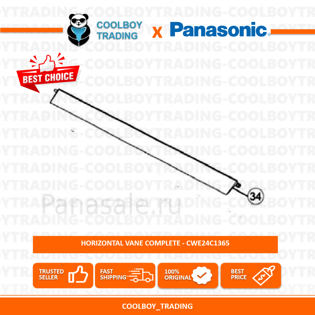 HORIZONTAL VANE COMPLETE - CWE24C1365 | Shopee Malaysia